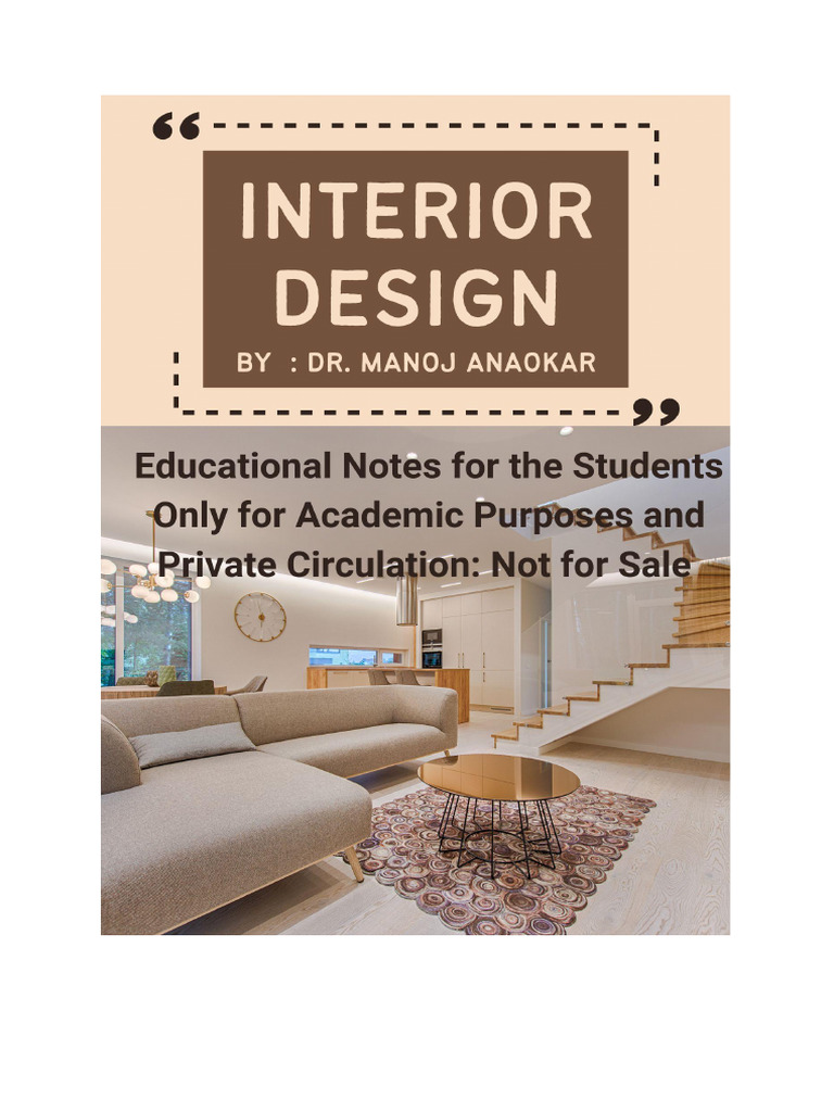Interior Design Complete Notes | PDF | Color | Magenta