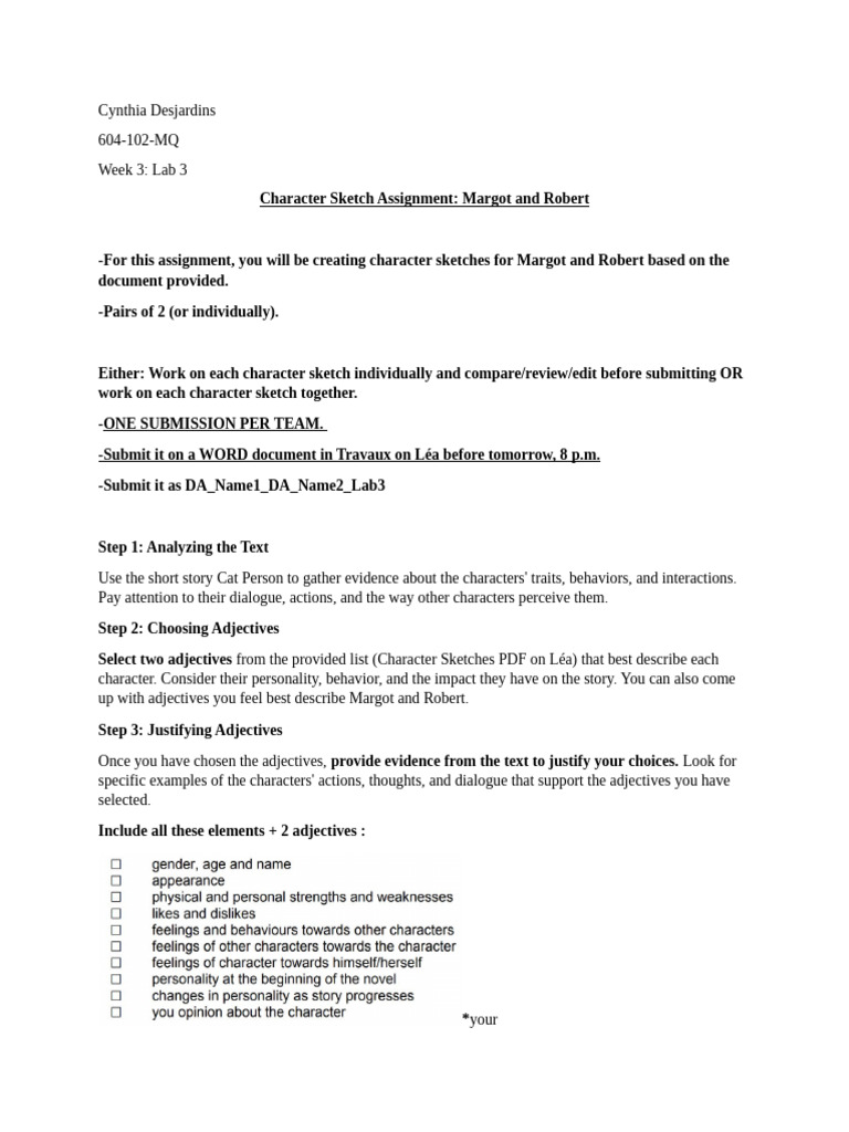 102 Week 3 Lab | PDF