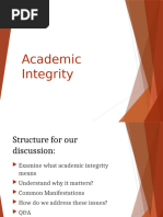 QH17C-Academic Integrity Policy-Sept 2024 | PDF | Academic Integrity | Integrity