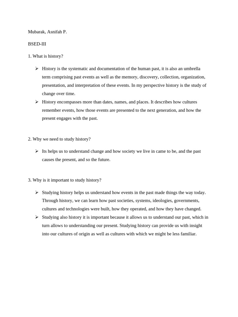 What Is History | PDF | Social Science | History