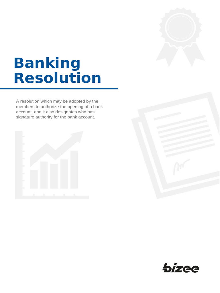 Medmart Banking Resolution | PDF
