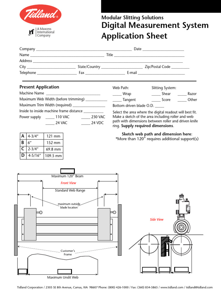 Tidland Modular Slitting Solutions Guide | PDF | Computers