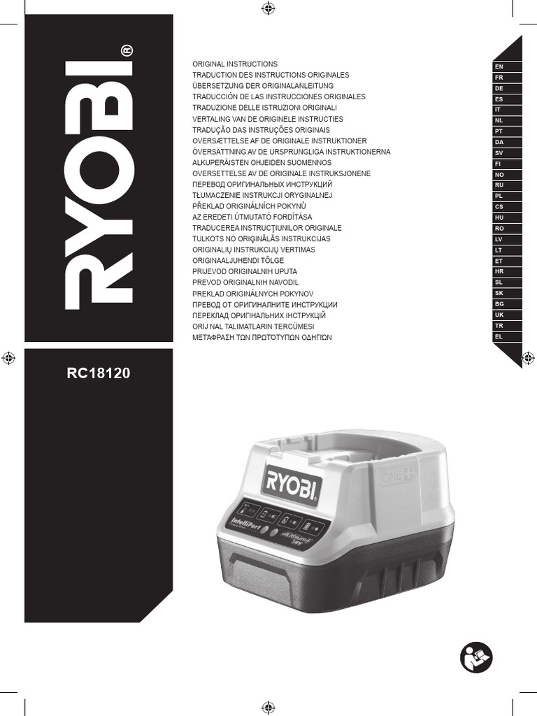 Ryobi Laddare RC18120-UM-EU-v1-print | PDF