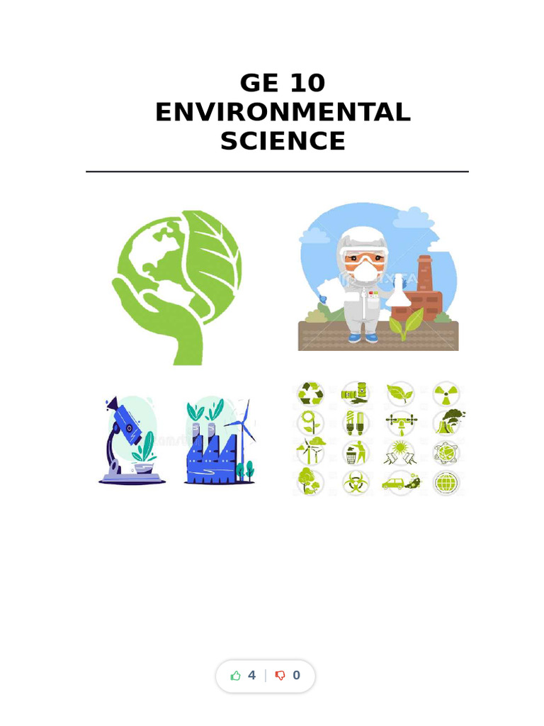 Environmental Science Module 1 - Compress | PDF | Sustainability ...