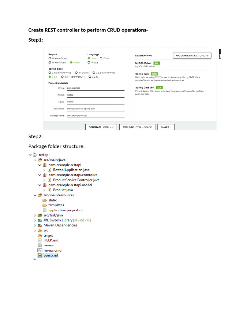 REST Full CRUD Operations | PDF | Computer Programming | Software Engineering