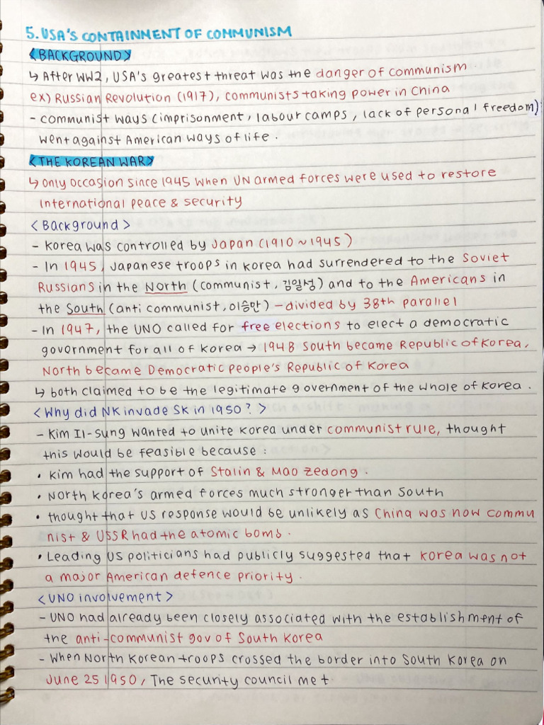 USA's Containment of Communism | PDF