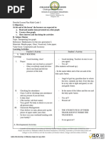 Detailed - Lesson - Plan - in - Mathematics 5 Line Graph | PDF | Chart ...