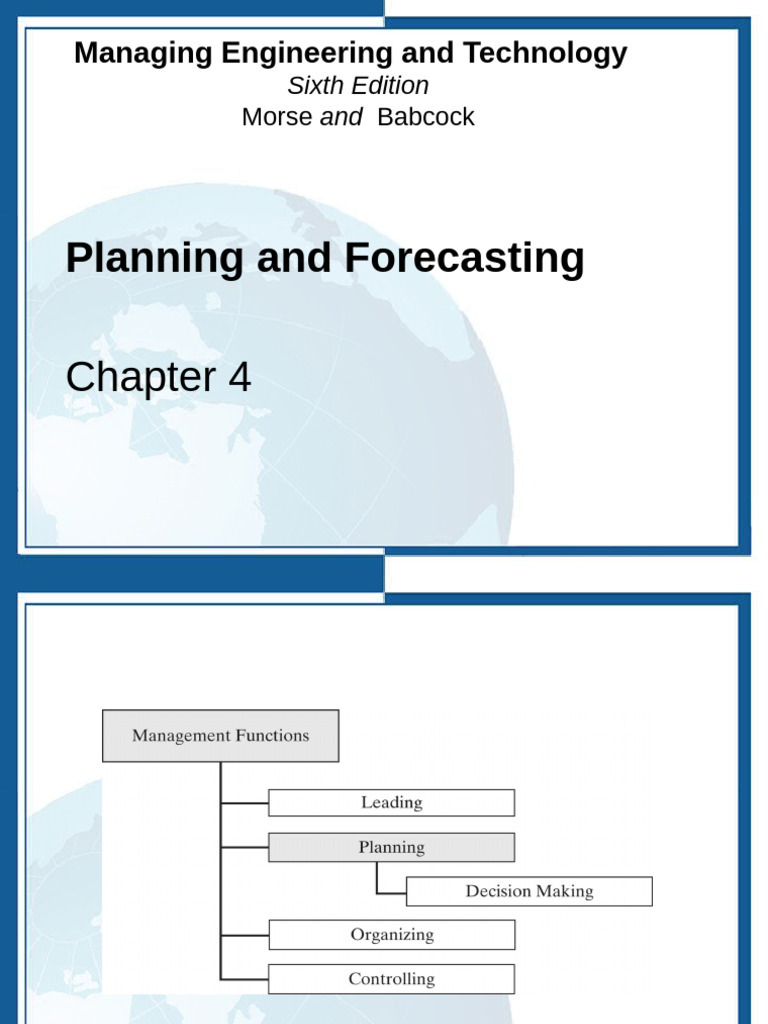 02 Planning and Forecasting | PDF