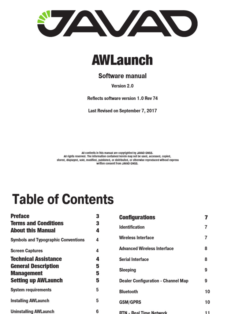 AWLaunch Software Manual | PDF | Command Line Interface | Microsoft Windows