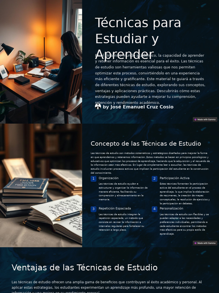 Tecnicas para Estudiar y Aprender | PDF | Habilidades de estudio ...