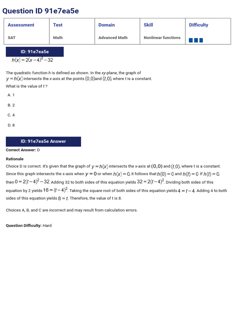 SAT Suite Question Bank - 2 | PDF | Triangle | Function (Mathematics)