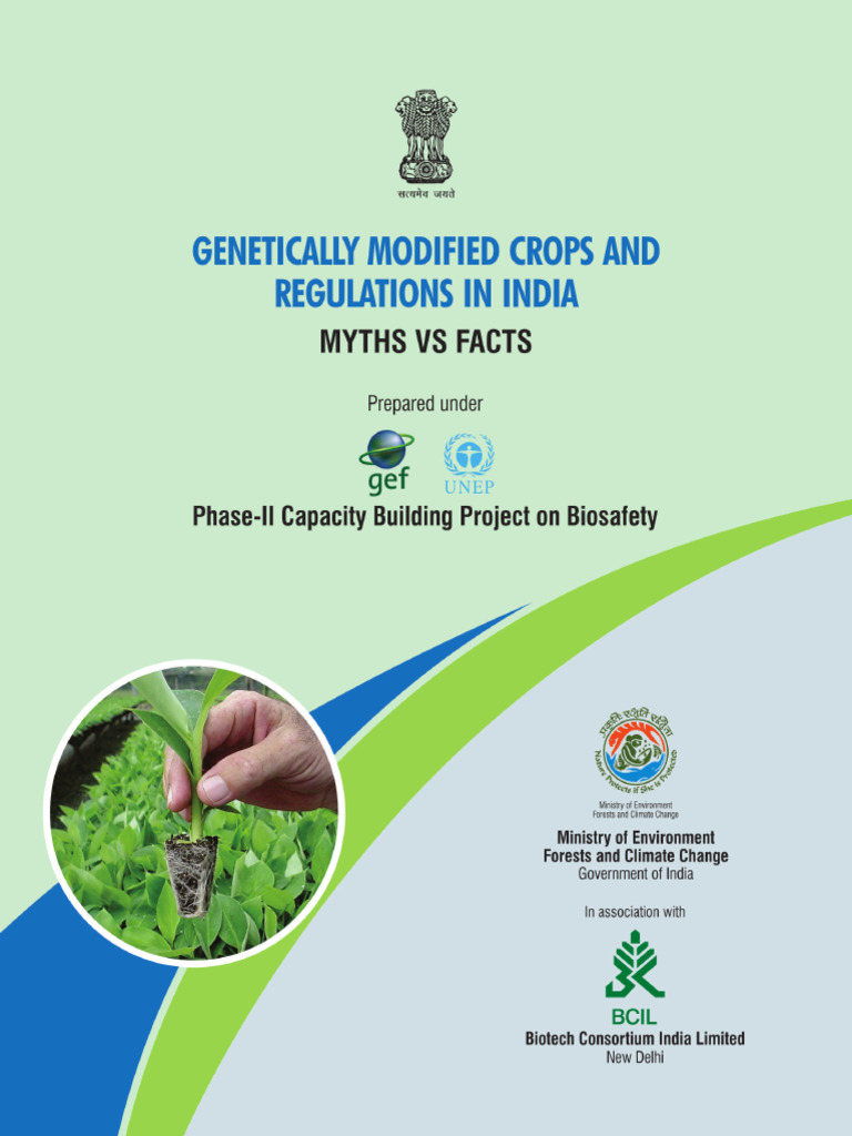 2019 Genetically Modified Crops and Regulations in India - Myths Vs ...