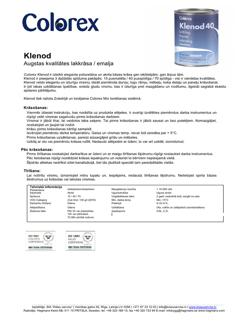 Klenod LV | PDF