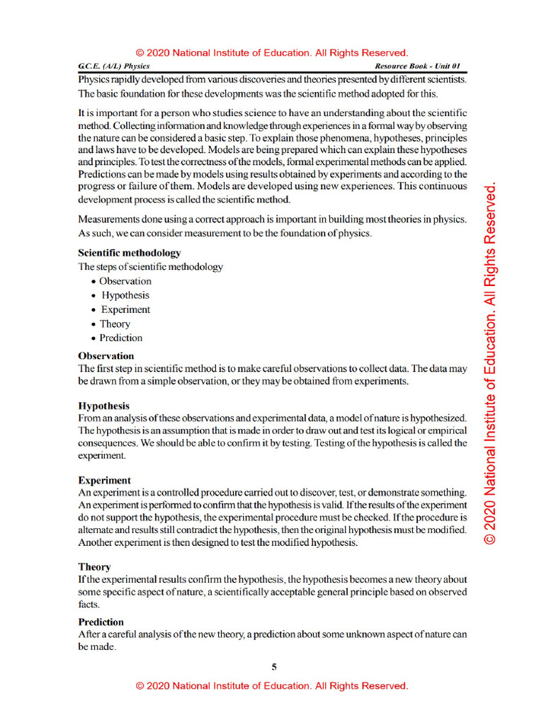 AL Physics Resource Book Unit 1,2-EM-1 Copy Pages 13 - 15 | PDF