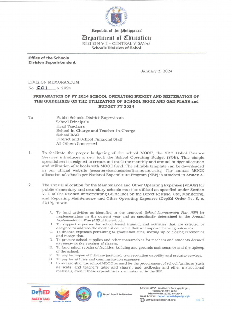 DM-No.-001-s.-2024 | PDF
