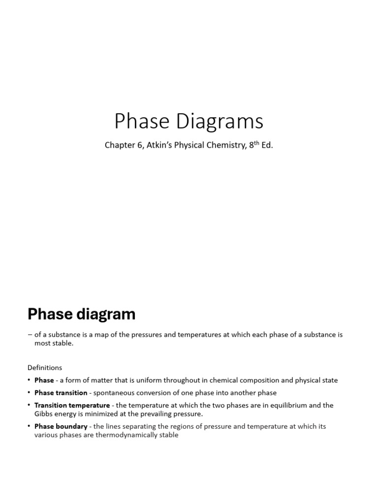 Unit-4-Phase-Diagrams v2 202407072150 06529 | PDF | Phase Diagram ...