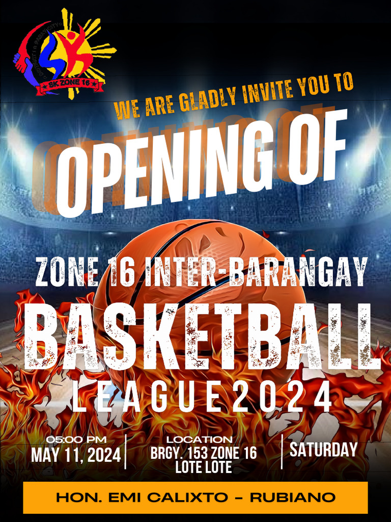 Inter-Brgy Invitations | PDF