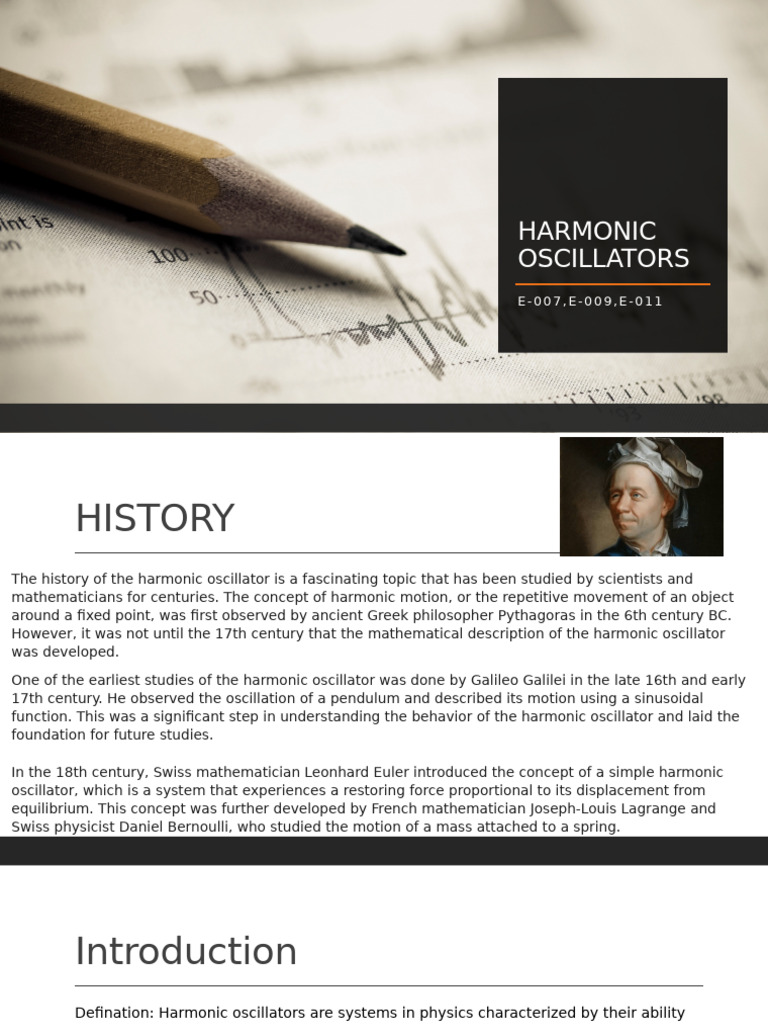 Harmonic Oscillators | PDF | Oscillation | Force
