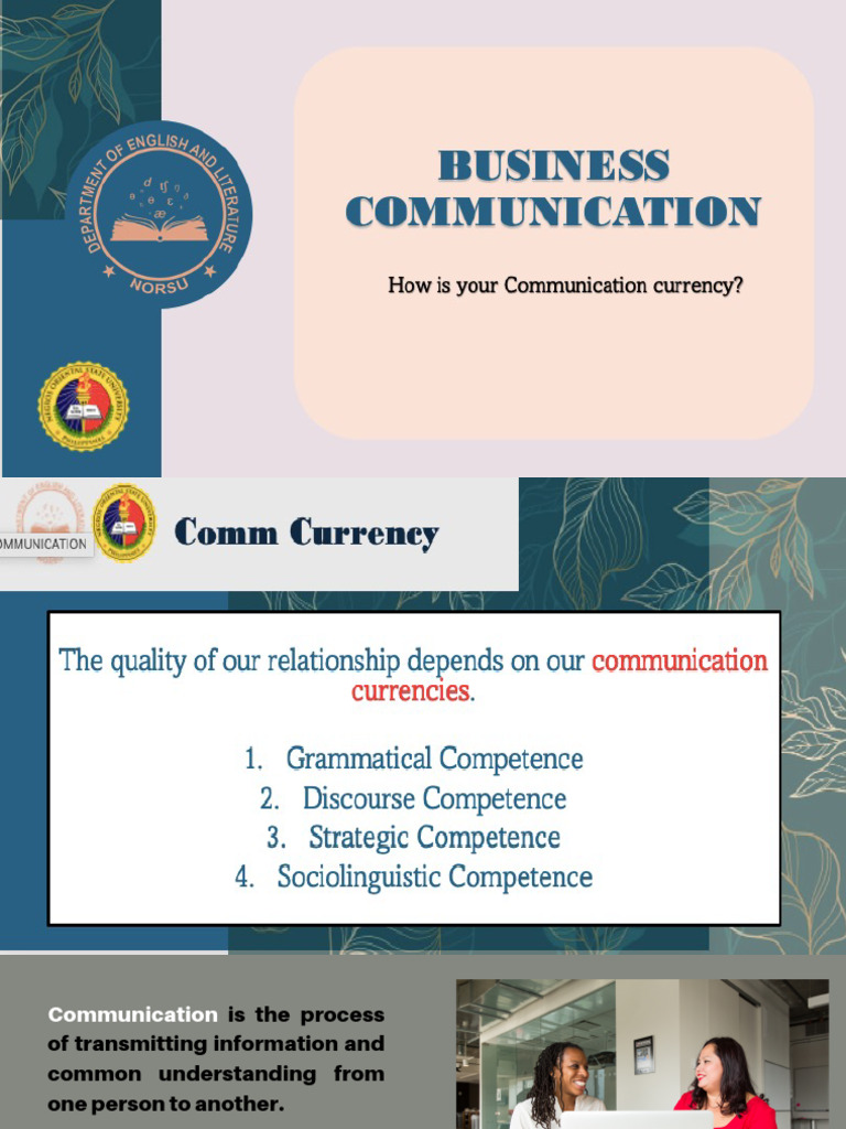 Business Comm Intro | PDF