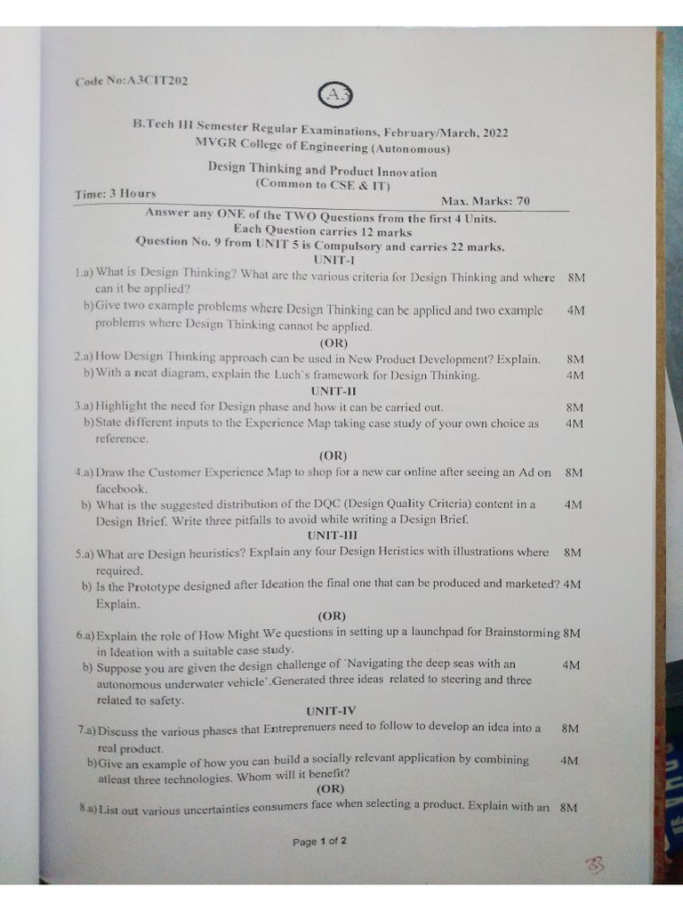 Dtpi Previous Papers | PDF