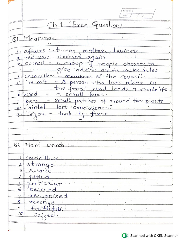 English Ch 1 poem 1 notes_25202483225 | PDF