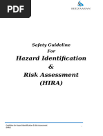 HIRA Procedure and Risk Assessment Guide | PDF | Risk | Occupational ...