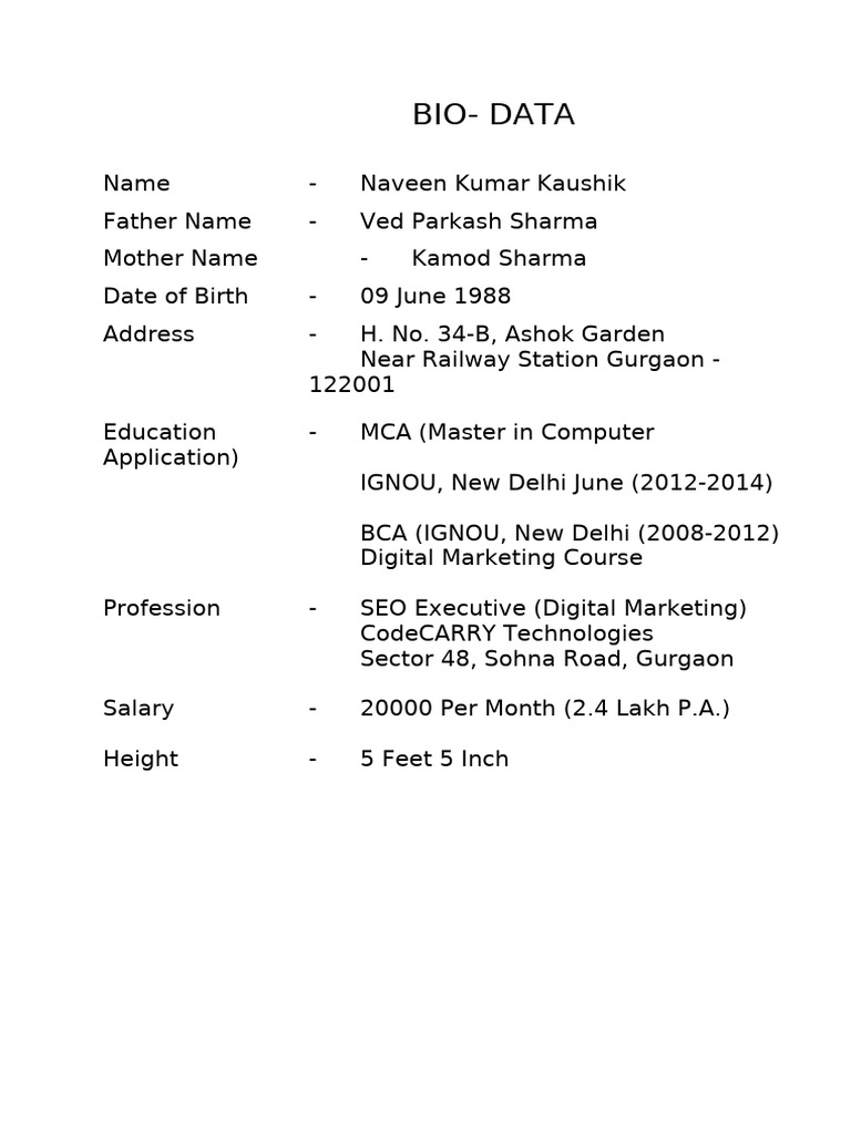 Naveen Resume | PDF
