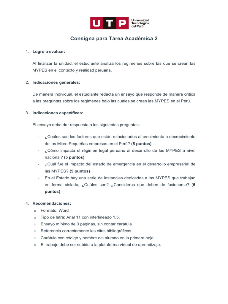 Ta2 - Indicaciones Derecho Empresarial | PDF
