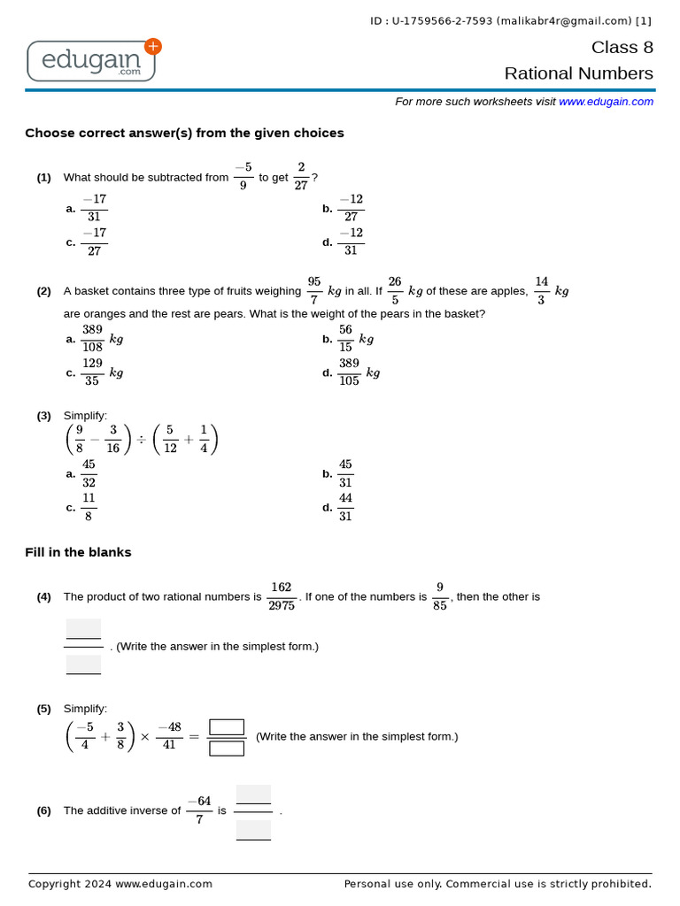 Grade8 1759566 2 7593.q | PDF | Numbers | Mathematics