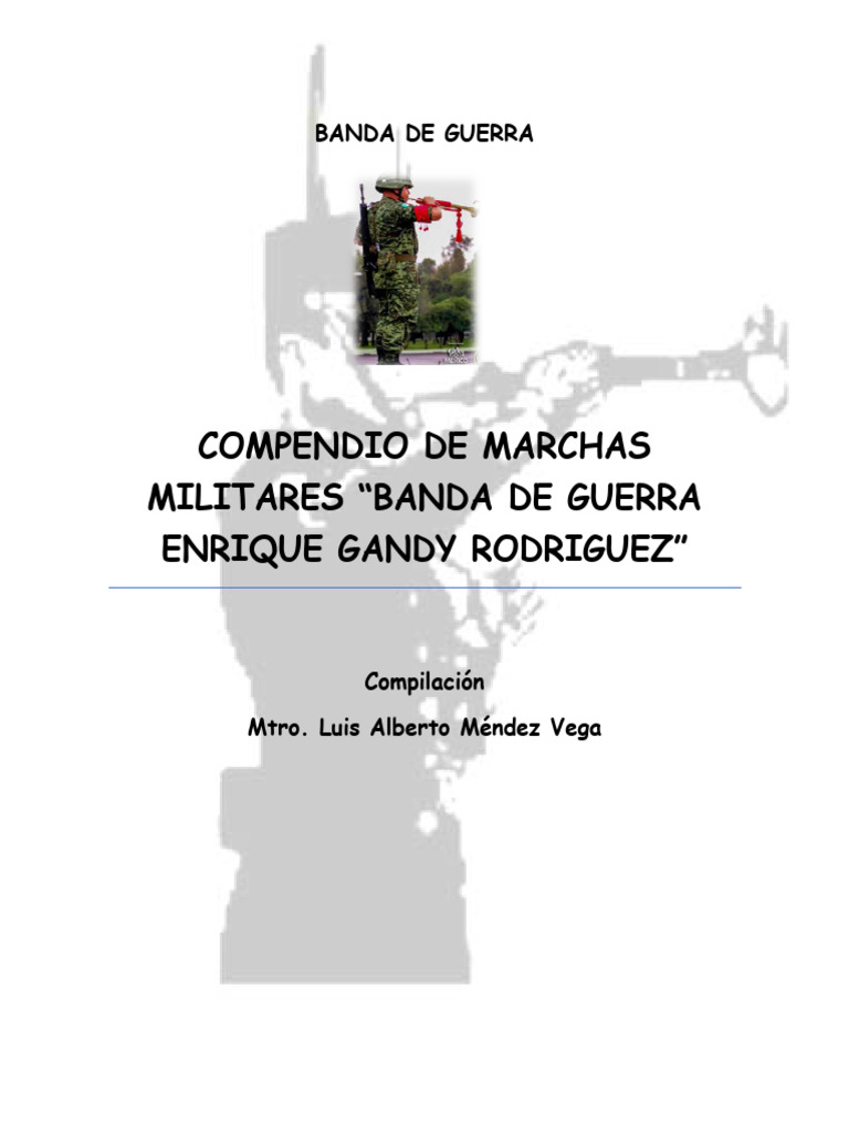 Compendio de Marchas Militares | PDF