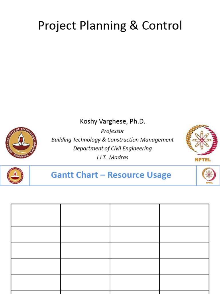 Week2 - Lesson 6. Bar Charts For Resource Usage, Pros and Cons | PDF
