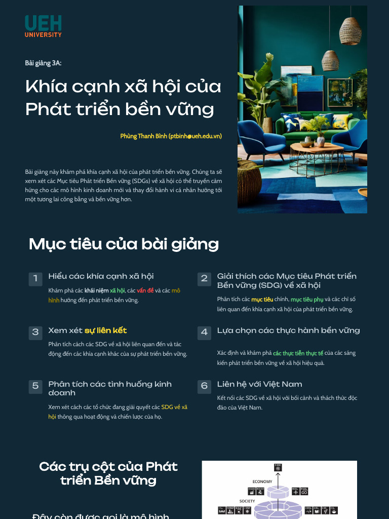 Bai-giang-3A-Khia-canh-xa-hoi-cua-PTBV - SDGs 1-4 | PDF