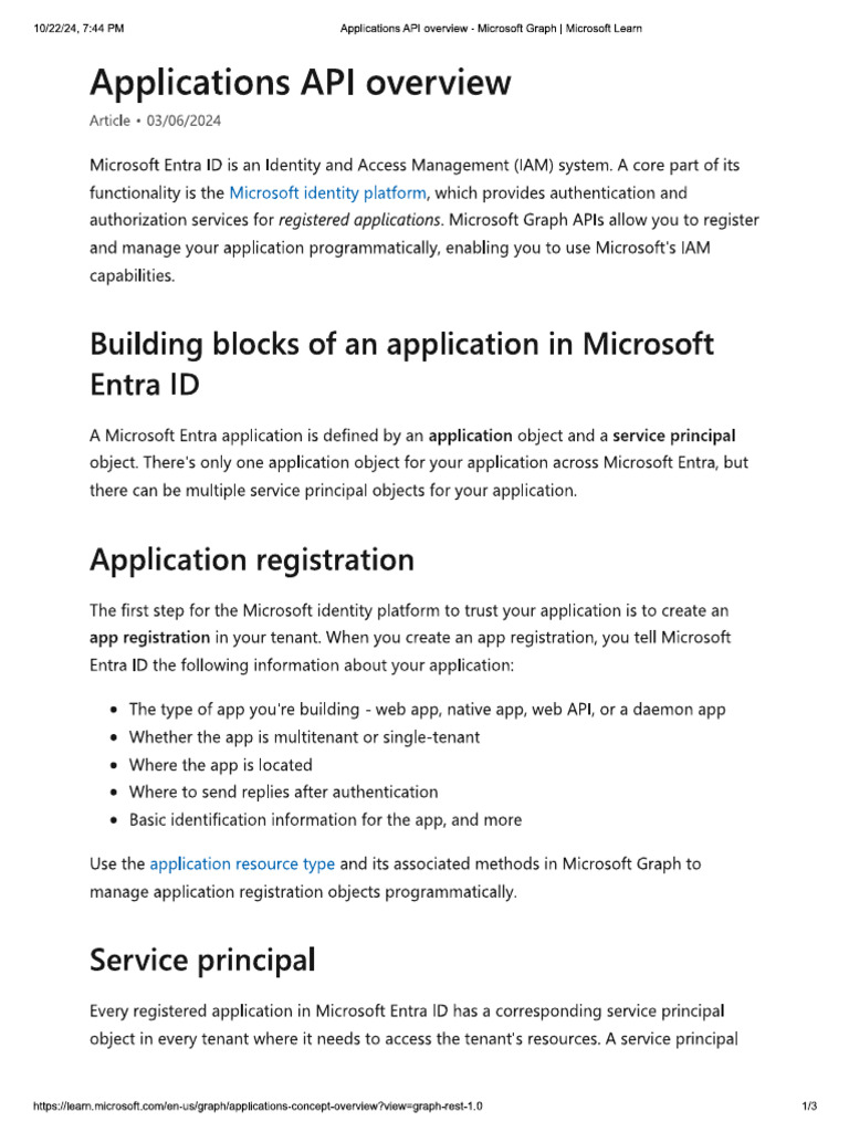 Applications Api Overview Pdf