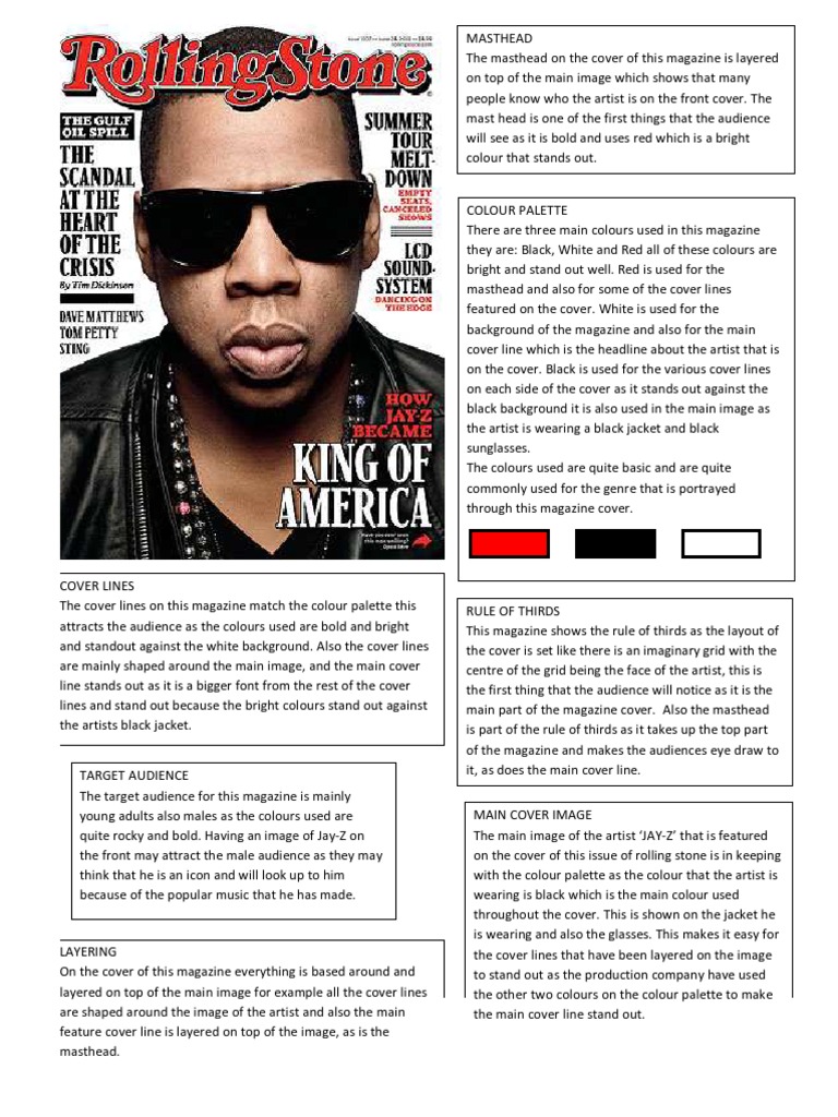 Rolling Stone Magazine Analysis | PDF