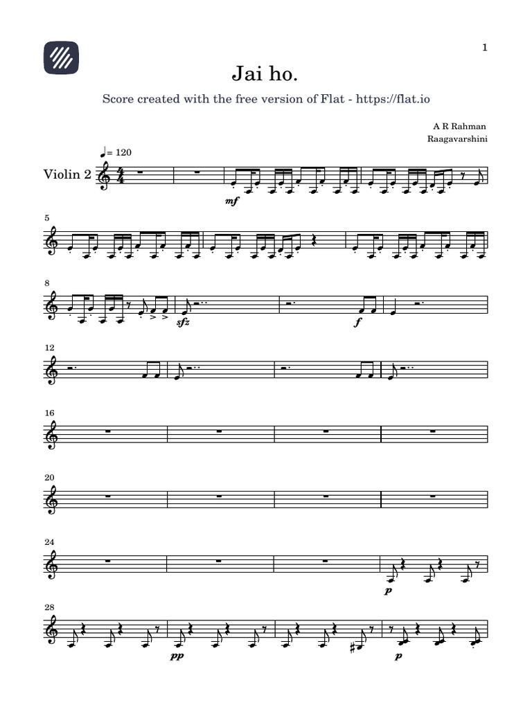 Violin 2 | PDF