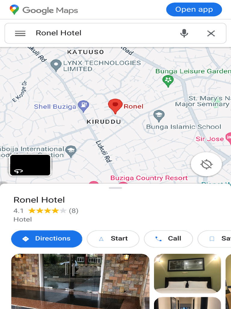 Ronel Hotel - Google Maps | PDF