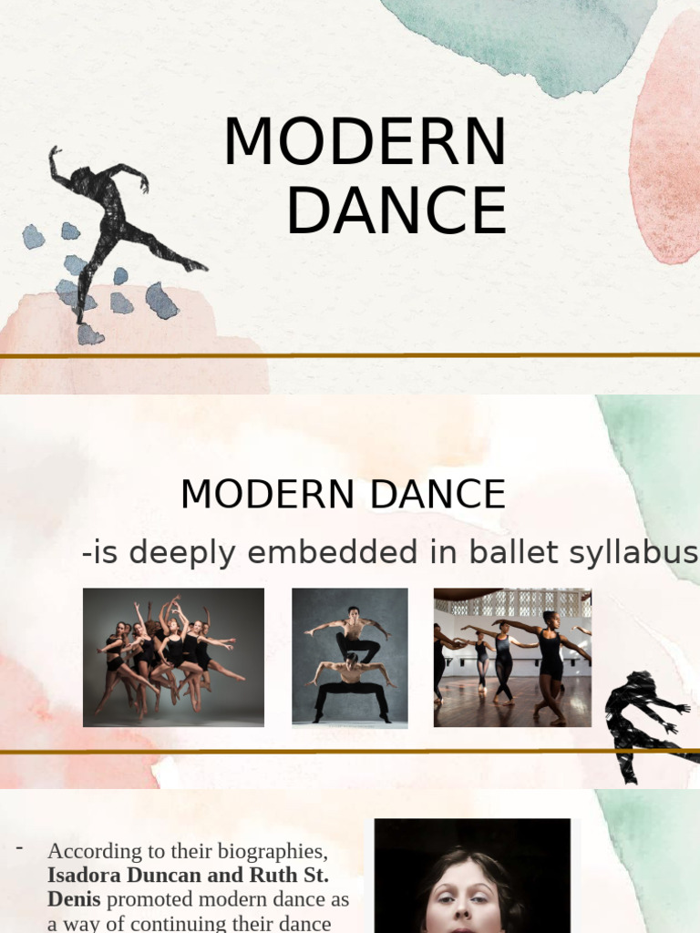Modern Dance P.E | PDF | Dances | Performing Arts