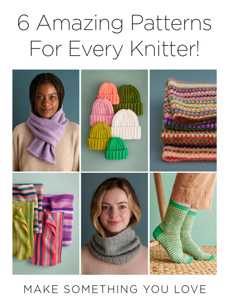 Purl Soho 6 Amazing Patterns For Every Knitter Fall 2024 | PDF ...