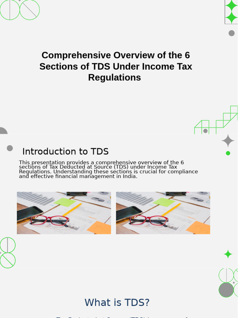 Tds | PDF | Taxation | Taxes