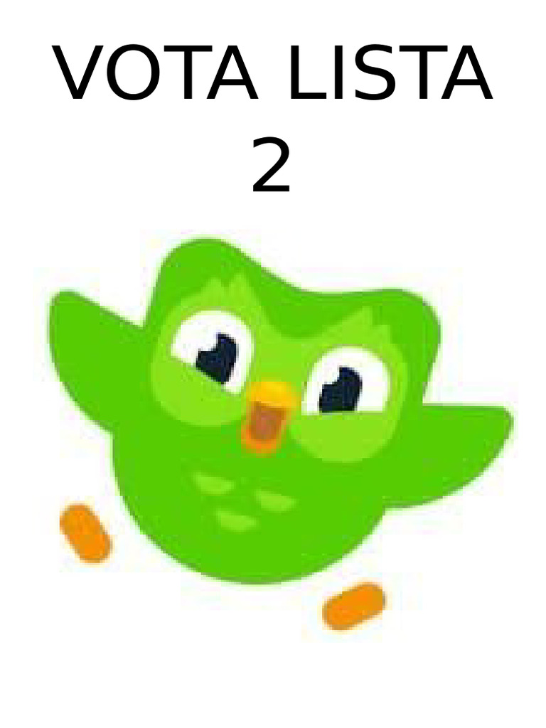 VOTA LISTA 2 | PDF