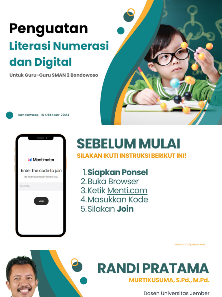 Penguatan Literasi Numerasi Dan Digital SMAN 2 Bondowoso | PDF