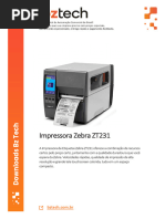 Manual Zebra zq520 | PDF | Battery Charger | Printer (Computing)