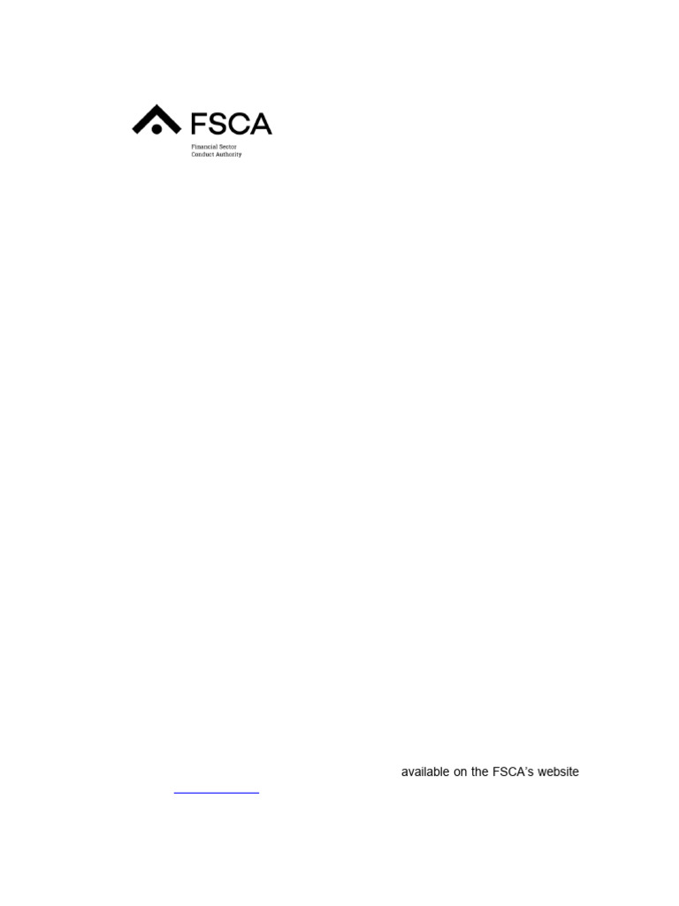 FSCA Communication 28 of 2024 (RF) | PDF