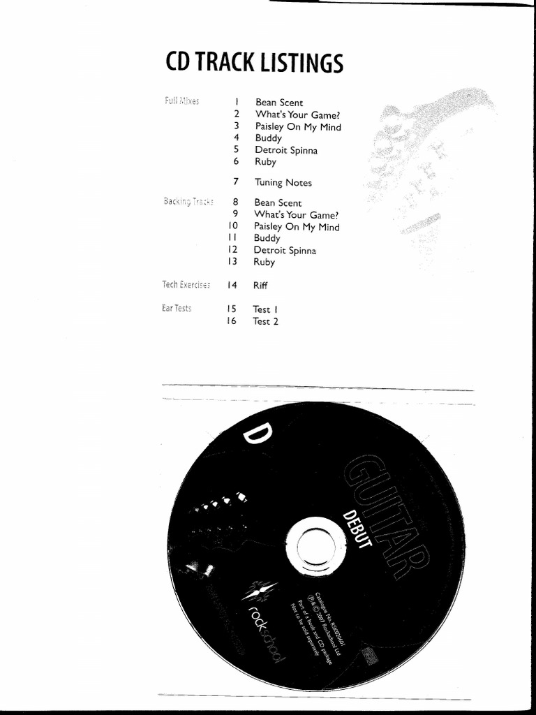 CD Track List | PDF