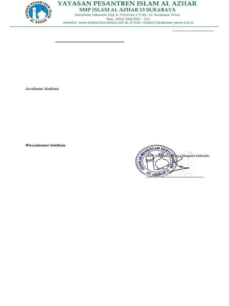 015 Informasi Jadwal Pelajaran Kelas 8 | PDF | Semitic Words And Phrases | Monotheism