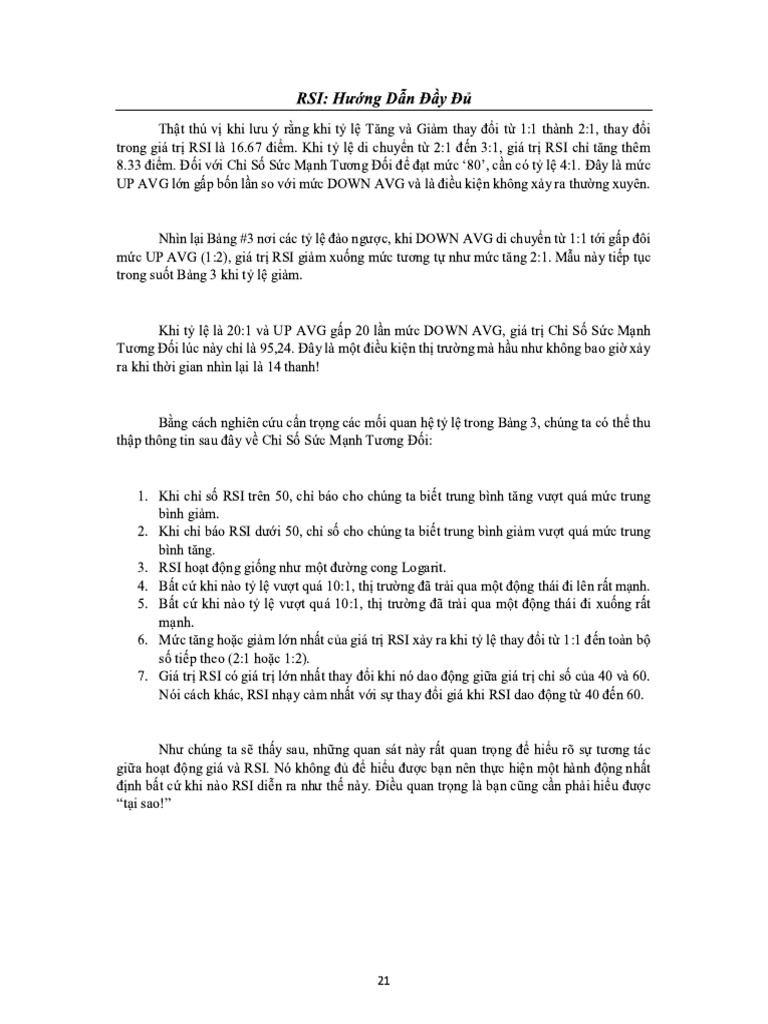 RSI the Complete Guide John Hayden-VN Kaiser 21-40 | PDF