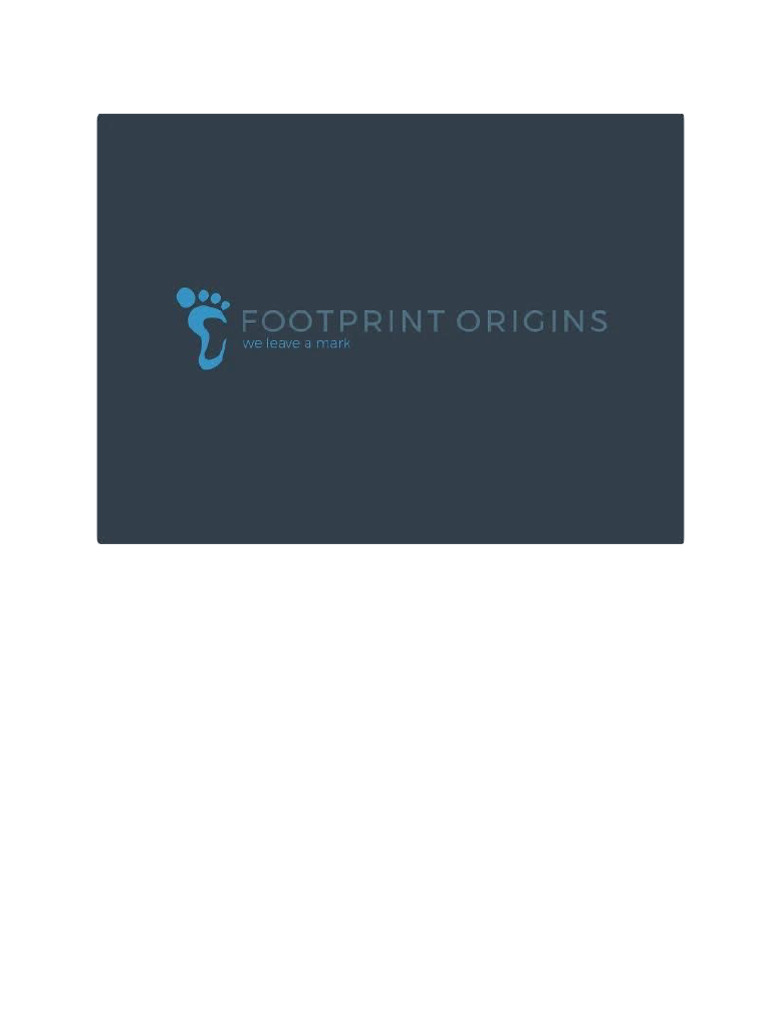 FOOTPRINT | PDF | Leadership | Brand