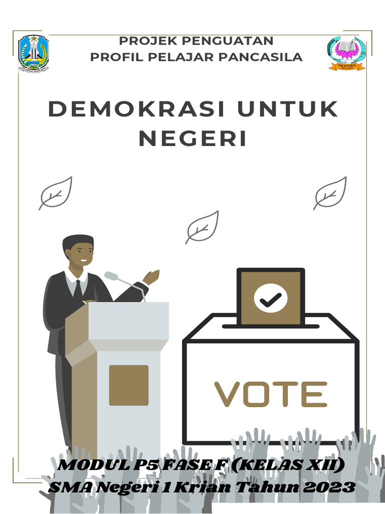 Demokrasi Untuk Negeri | PDF | Karier & Perkembangan