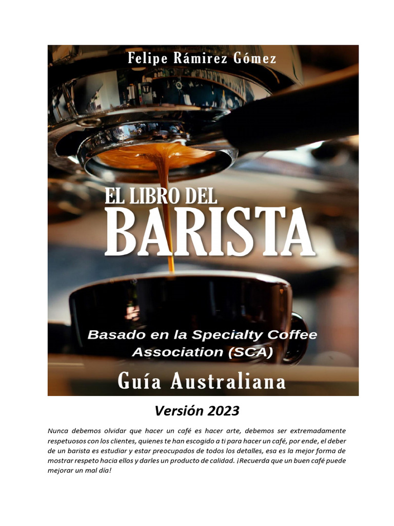 Guía Completa para Baristas 2023 | PDF | café | Bebida