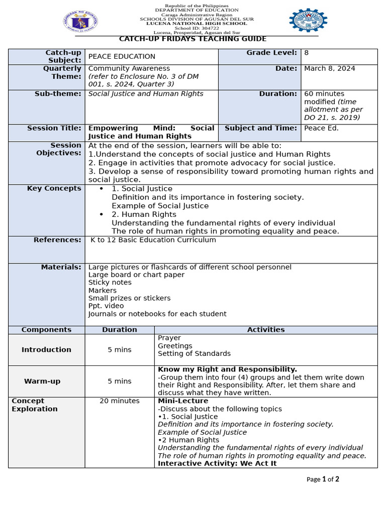 SESSION 3 | PDF | Liberal Arts Education | Cognition